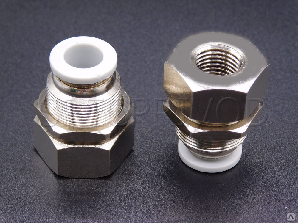 Фитинг прямой SF-EPMF 10G02 для панельного монтажа, цена в Нижнем Новгороде от компании Приводснаб